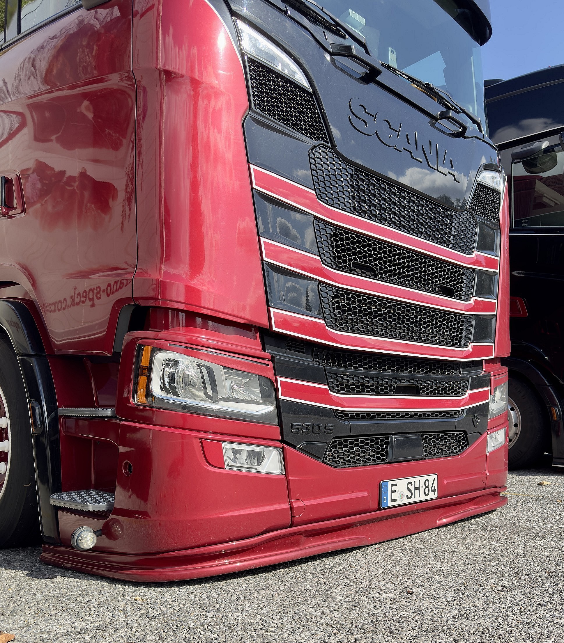 Spoilerlippe für Scania NexGen – Team Heinrichs